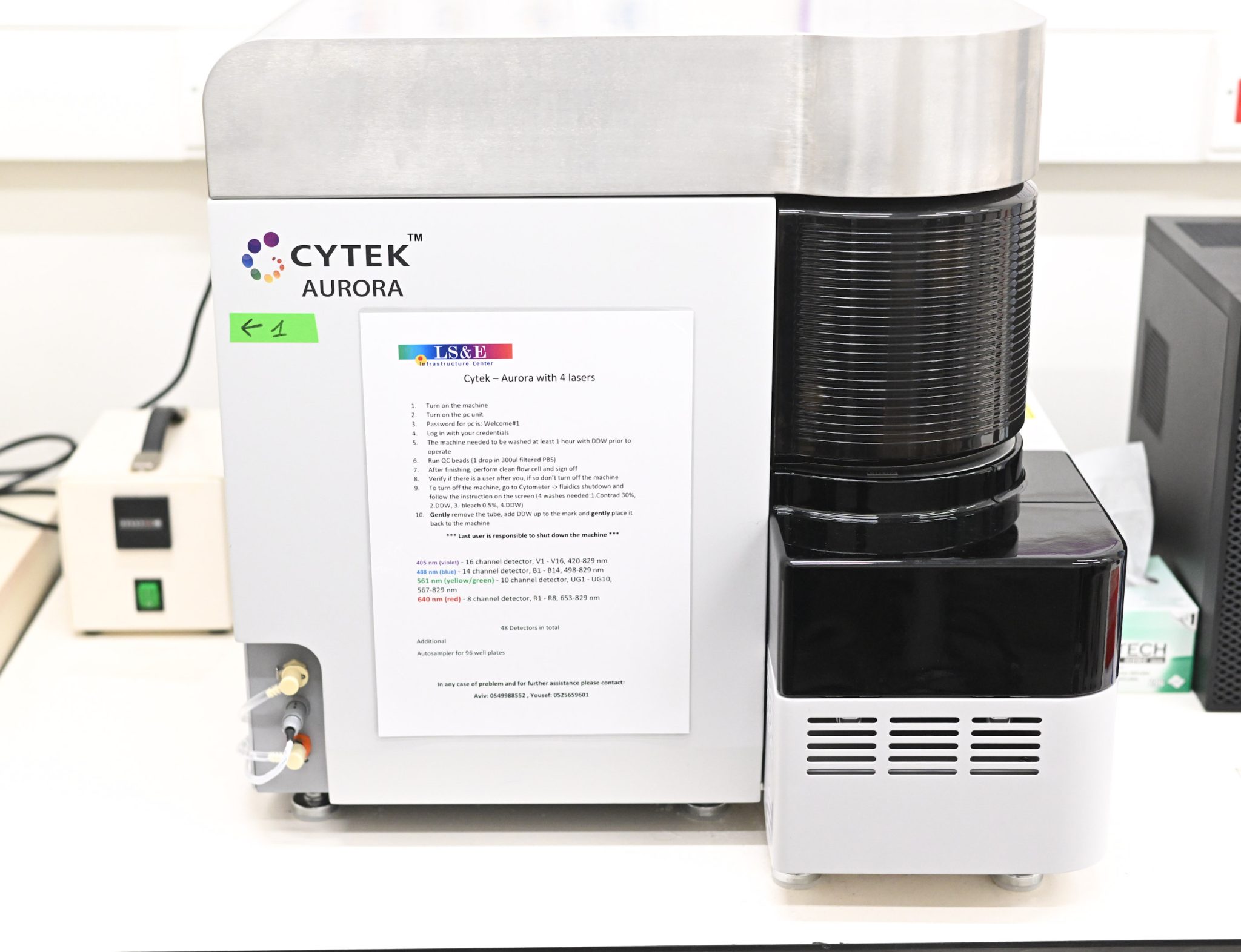 Cytek Aurora - Spectral Analyzer | Life Sciences and Engineering ...
